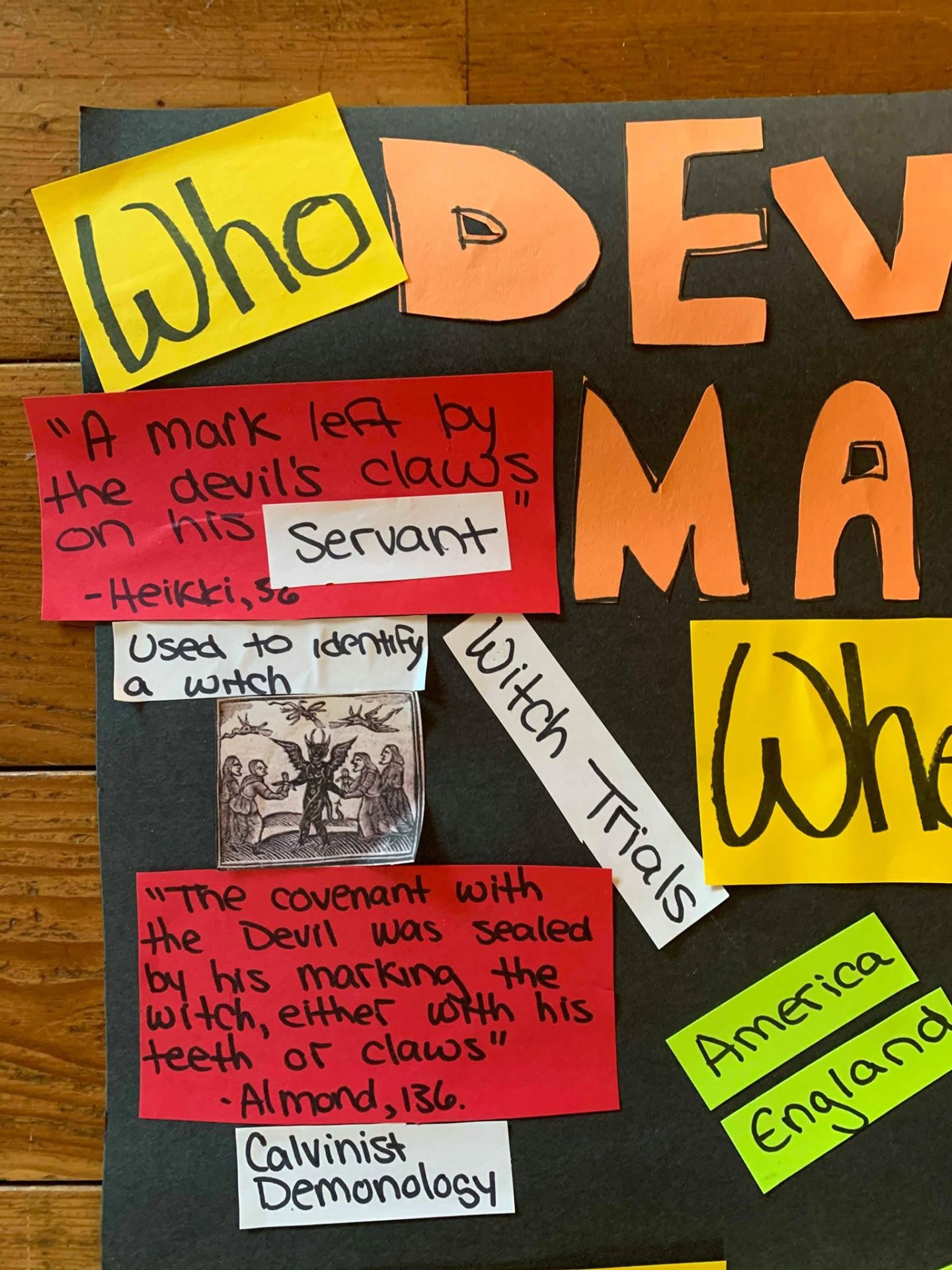 The Devil’s Mark – HIST333 @UNBC – Final Projects